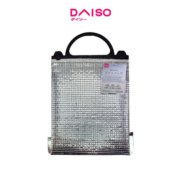 Jual Daiso Aluminum Bag -With a Handle - 20cm x 25cm x 10cm - Kab. Tangerang - DAISO JAPAN ...