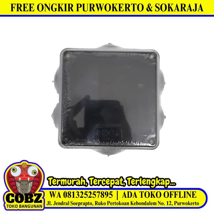 Jual 10 CM X 10 CM / DEXTA 122 Duradus Junction Box Kotak Kamera CCTV ...
