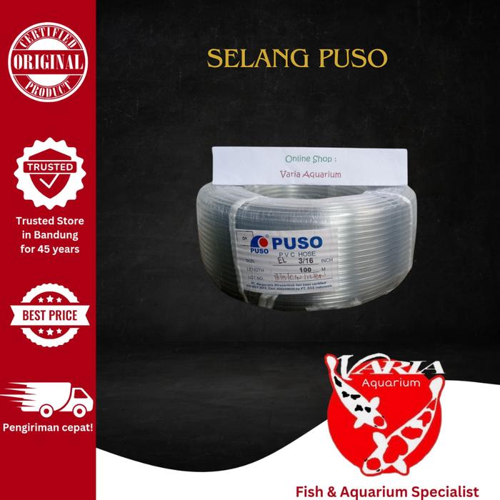 Jual Selang Puso Selang Air Pump Selang Gelembung Udara Uk 3/4 Per 1 ...