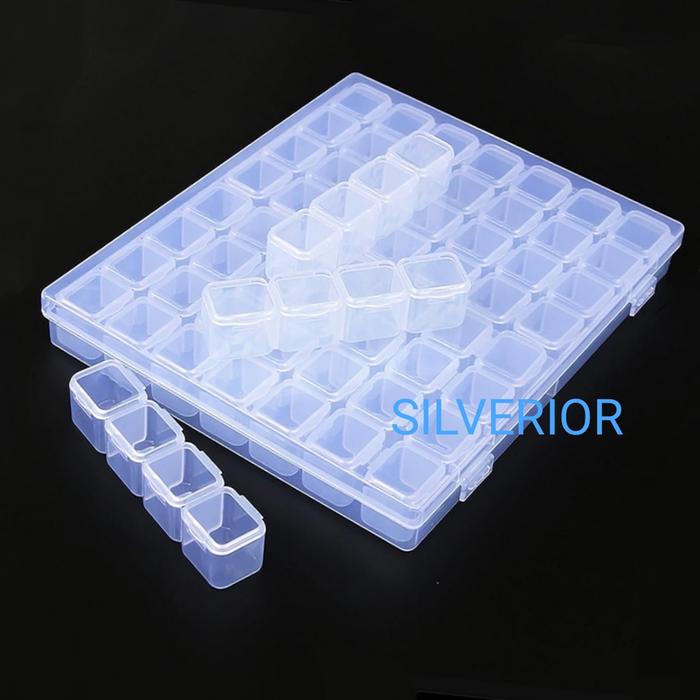 Jual Kotak box tempat penyimpanan manik baut sekrup spare part komponen ...