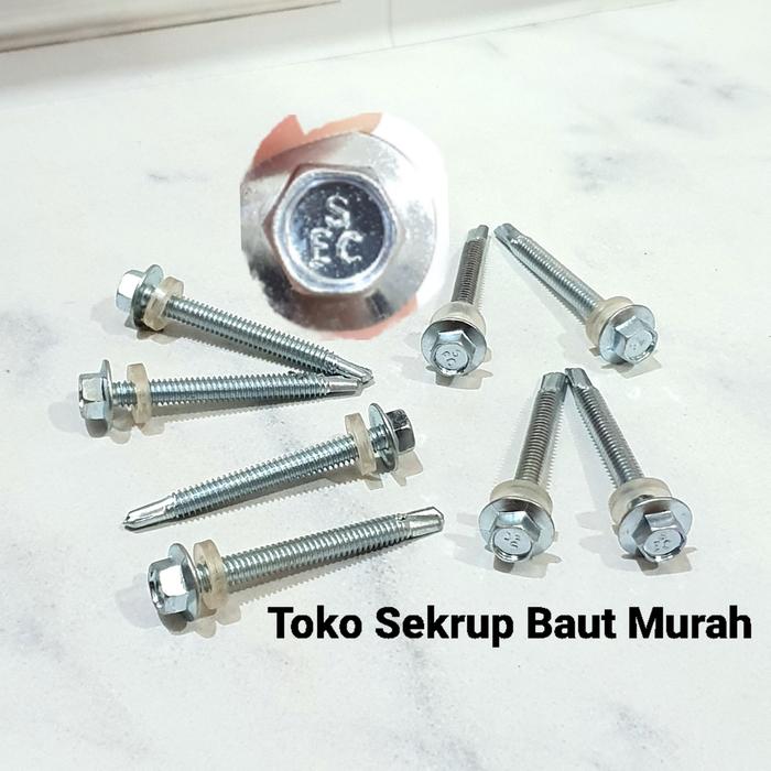 Jual Baut Drilling 12x50 /Baut Roofing 12 x 50 /Baut Driling 12x50 ...