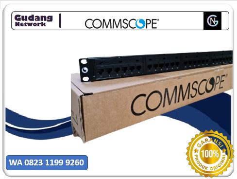 Jual Patch panel 24 port cat.6 barrel AMP COMMSCOPE - Jakarta Pusat ...