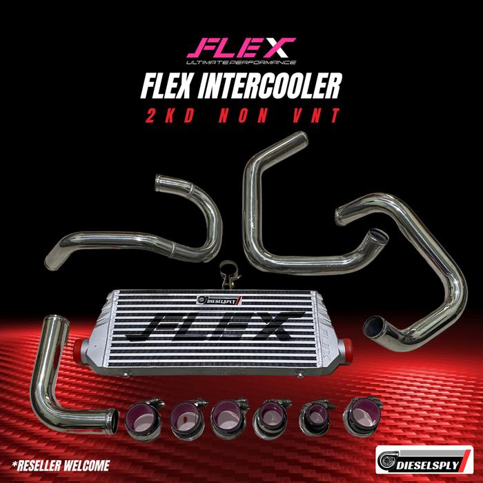 Jual FLEX Intercooler Innova/Fortuner/Hilux 2KD non VNT - Kota Surabaya ...