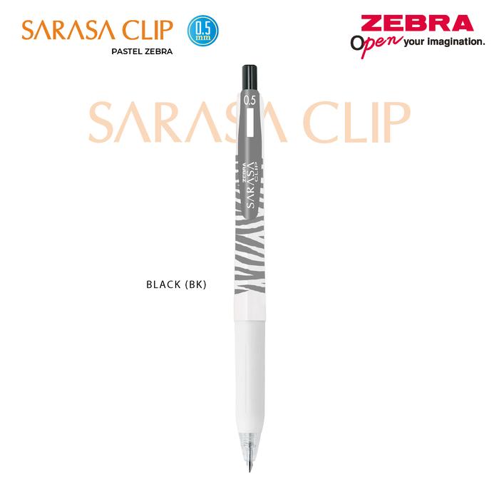 Promo Zebra Pulpen Gel Sarasa Clip 05mm Pastel Series isi 5 pcs FREE ...