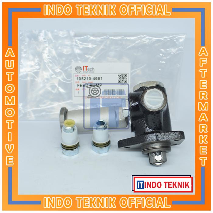 Jual Feed Pump Mitsubishi ME704457 6D16T 105210-4661 Zexel pompa tangan ...