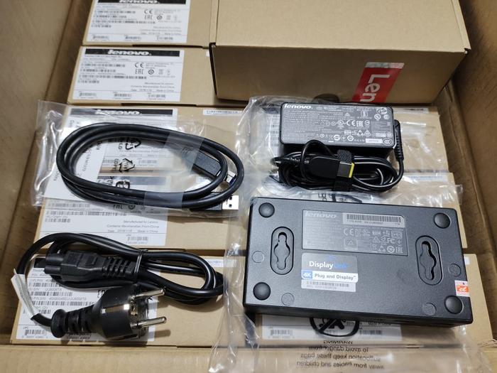 Jual Docking Station Lenovo thinkpad 40a8 usb 3.0 BNIB segel LENOVO ...