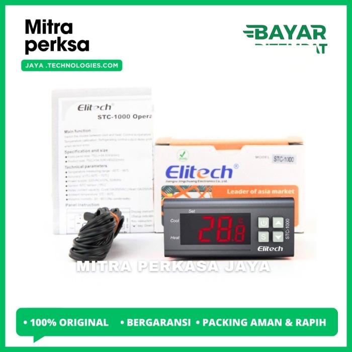 Jual Thermostat Elitech STC-1000 ORI Digital Termostat STC1000 ...