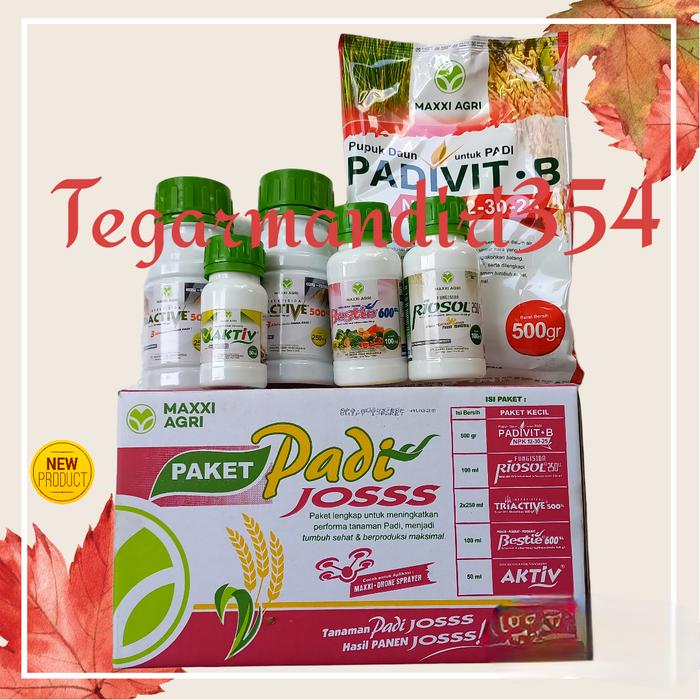 Jual Pupuk Paket padi joss buah peningkat hasil panen paket padi jos ...