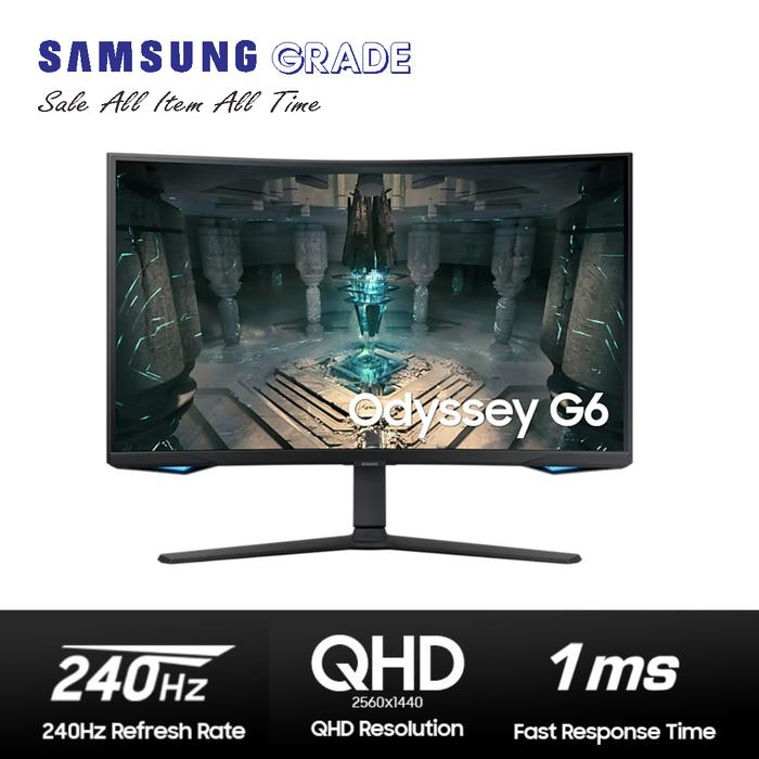 Jual SAMSUNG Smart Gaming Monitor 32" G65B Odyssey G6 240Hz QHD ...