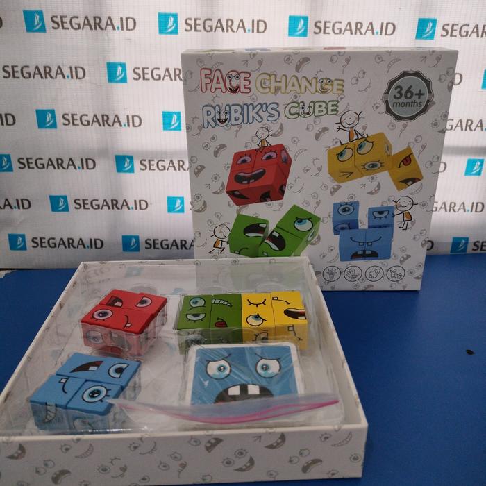 Jual Board Game - Face Change Rubik's Cube - Kota Depok - Segara ID ...