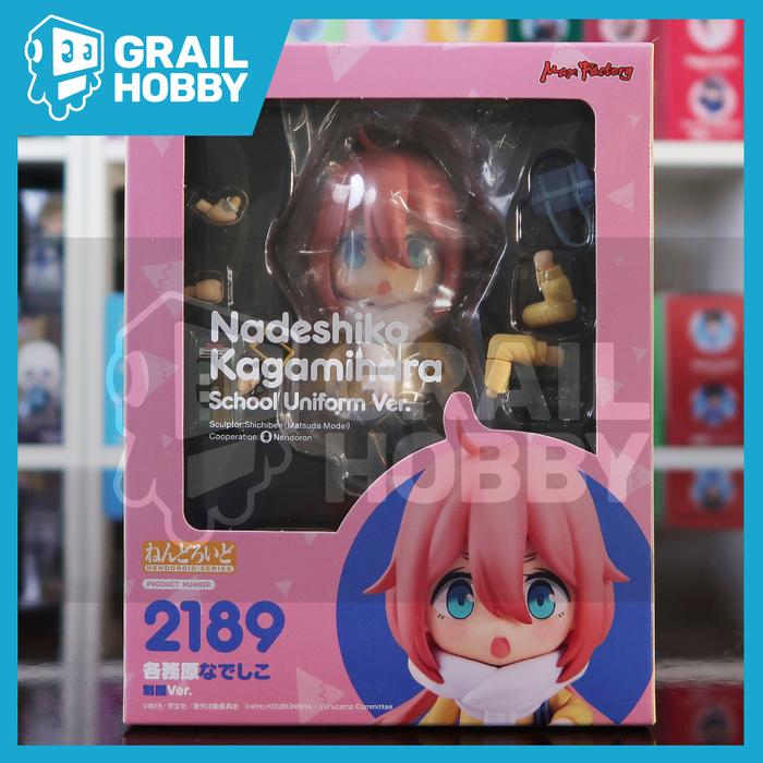 Jual Nendoroid 2189 Nadeshiko Kagamihara : School Uniform Ver. (Yuru Camp) - Kota Surabaya ...