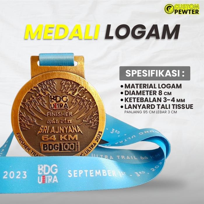 Jual Cetak Medali Custom Murah | Medali Logam Custom | Medali Lomba ...