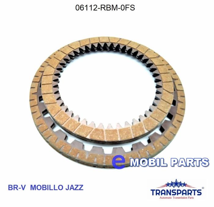 Jual Kampas Kopling Matic Set CVT BRV Honda Mobilio Jazz 06112-RBM-0FS ...
