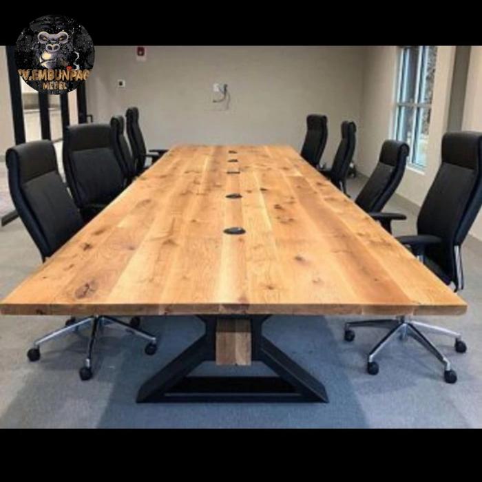 Jual Meja meeting/Meja besar/meja Rapat/meja kerja UK 240*130*75*3CM ...
