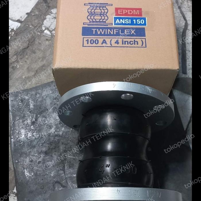 Jual 2" inch Flexible Rubber Joint TOZEN Twinflex ANSI 150 / DN50 ...