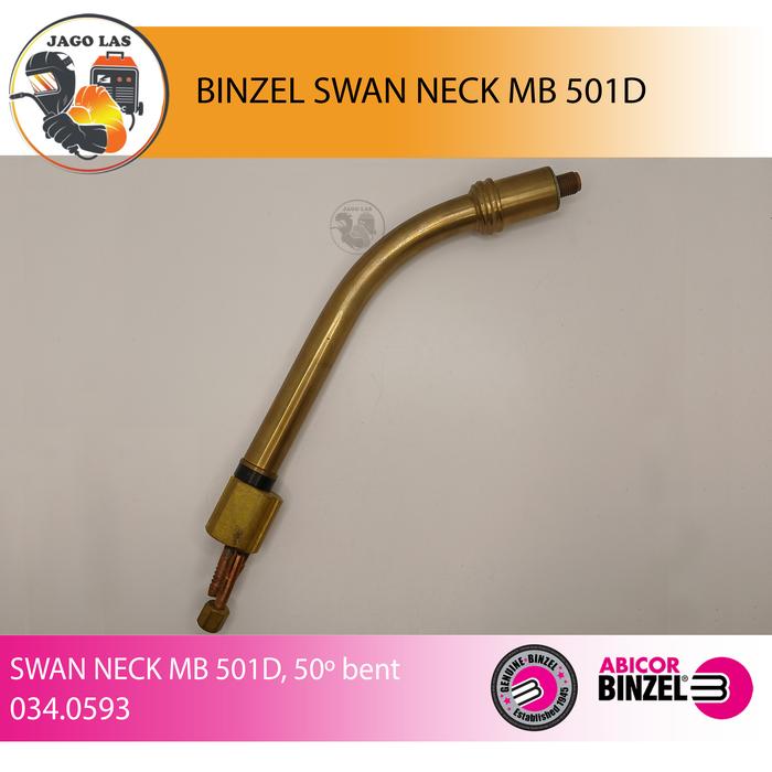 Jual SWAN NECK MB 501D, 50° bent ABICOR BINZEL ORIGINAL GERMANY - Jakarta Barat - JagoLas ...