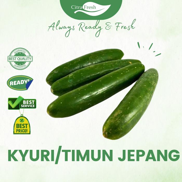 Jual CITRA FRESH Kyuri/ Timun Jepang 1 kg - Selalu Ready dan Fresh - Jakarta Barat - CITRA FRESH ...