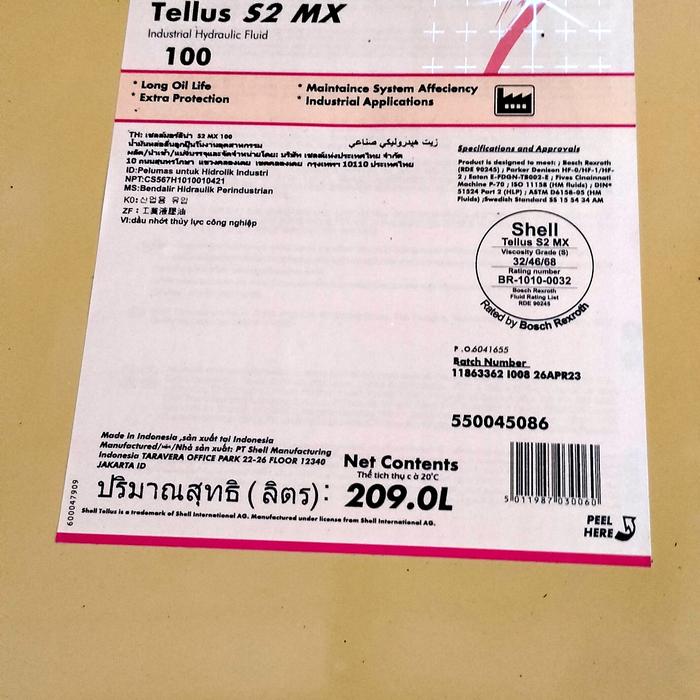 Jual oli shell tellus s2 mx 100 - Jakarta Barat - Pt. Artha Bina Samudra | Tokopedia