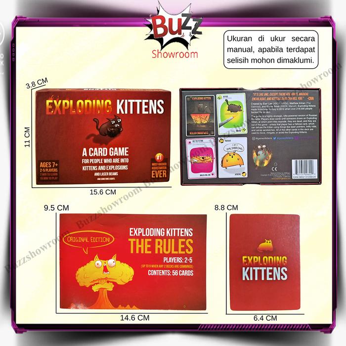 Jual Exploding Kittens/exploding Kitten Board Games Card Game Di Seller ...