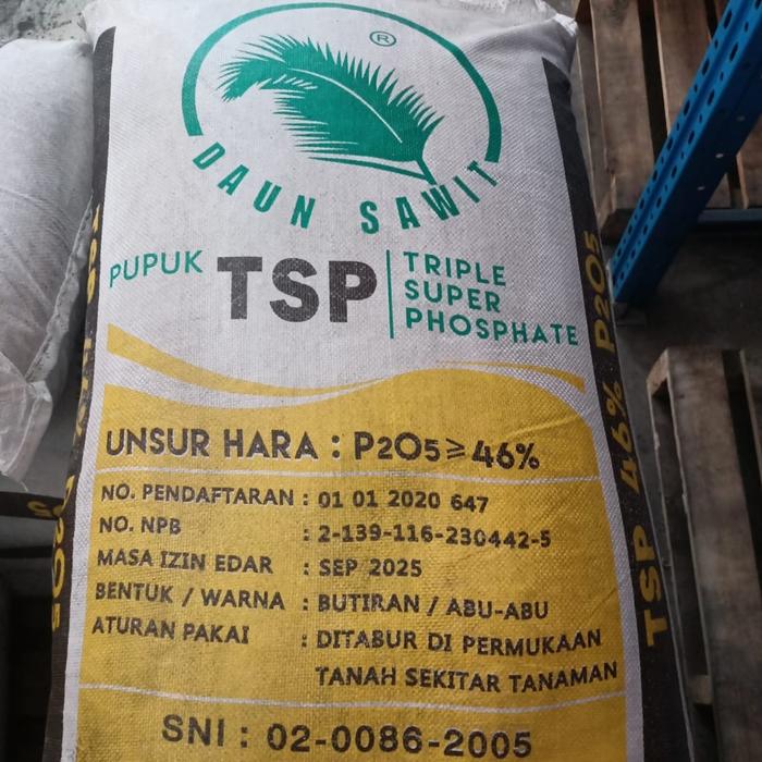 Jual PUPUK TSP DAUN SAWIT KEMASAN 50KG ORIGINAL PABRIK - Kota Medan ...