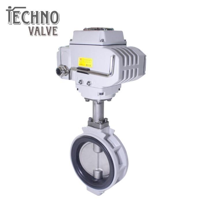 Jual BUTTERFLY VALVE KITZ 4" INCH DN100 x ACTUATOR ELECTRIC MOTORIZED ...