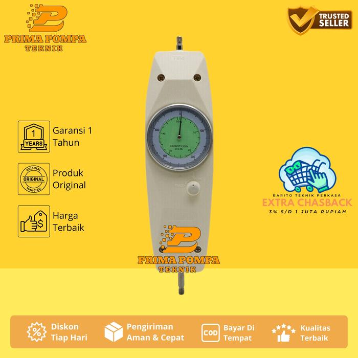 Jual NK-500 500N Push Pull Force meter Analoge Gauge Test kuat tarik ...