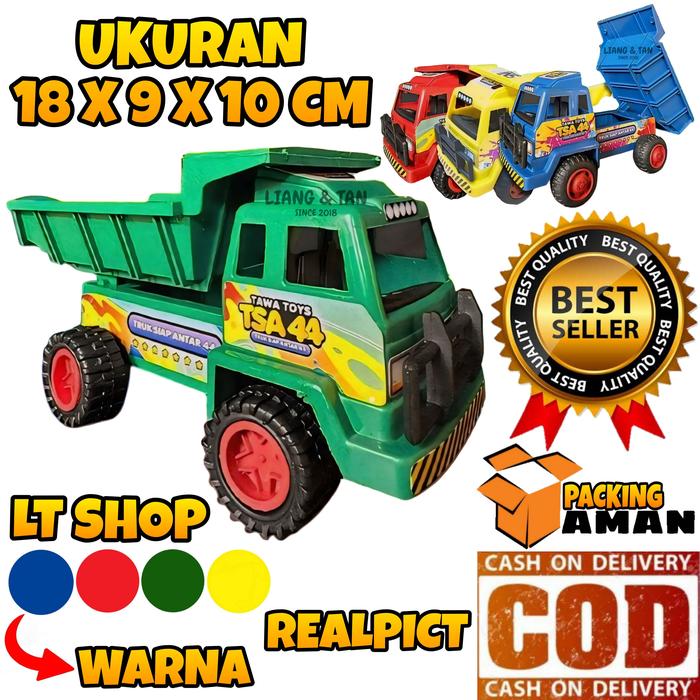 Jual Mainan Anak Mobil Mobilan Truk Angkut Barang Konstruksi Buldozer ...