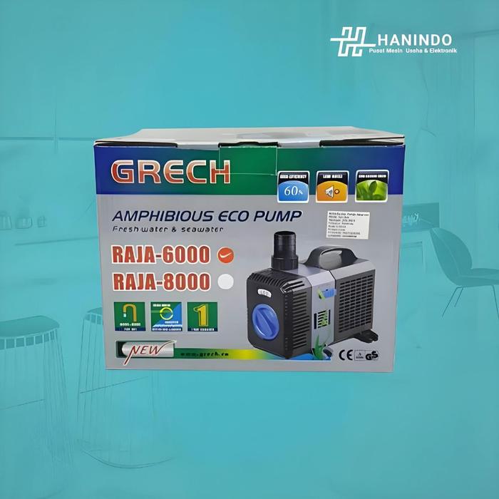 Jual Pompa Sunsun Raja 6000 Submersible Water Pump Kolam Aquarium New ...
