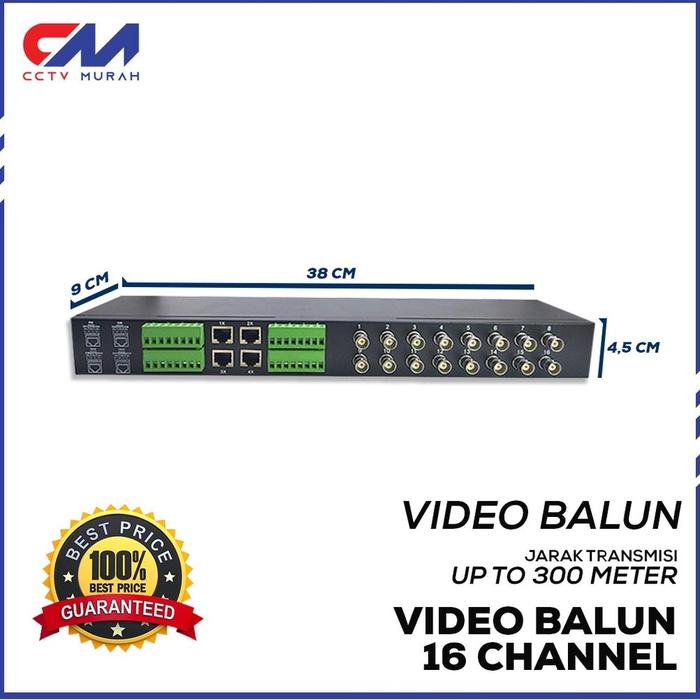 Jual VIDEO BALUN PASSIVE 16CH - Kota Bandung - PYES STORE | Tokopedia