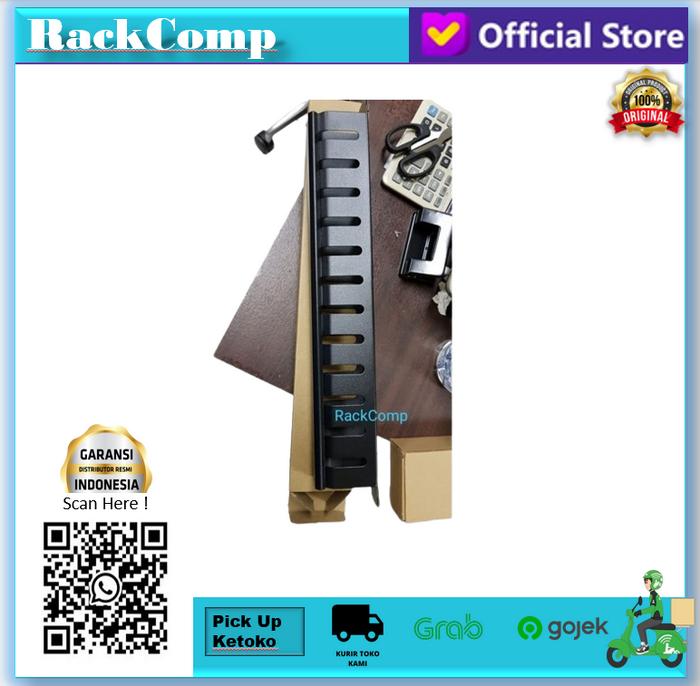 Jual Wire Management 1u Besi / Management cable 1u / Perapi kabel 1u ...