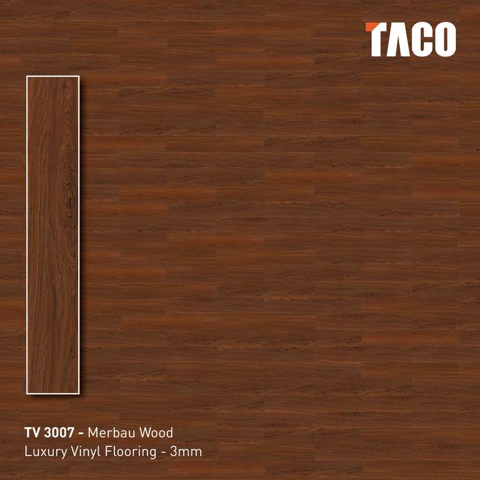 Promo TACO Vinyl Lantai 3mm - Vinyl Plank TACO Tebal 3mm - TV-3007 ...