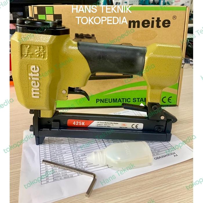 Jual Airnailer Meite 425 K Mesin Paku Tembak Angin U 425K Pneumatic ...