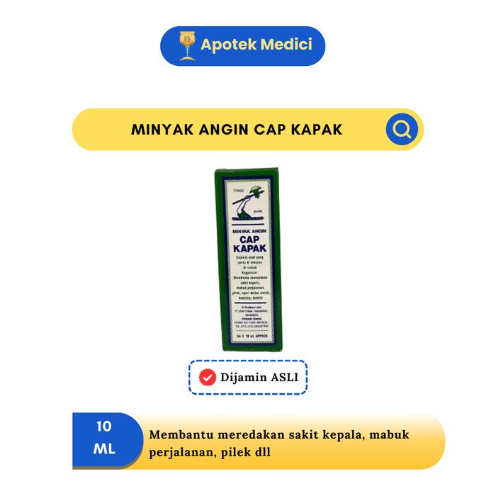 Jual MINYAK ANGIN CAP KAPAK 10 ML - Jakarta Selatan - Apotek Medici ...