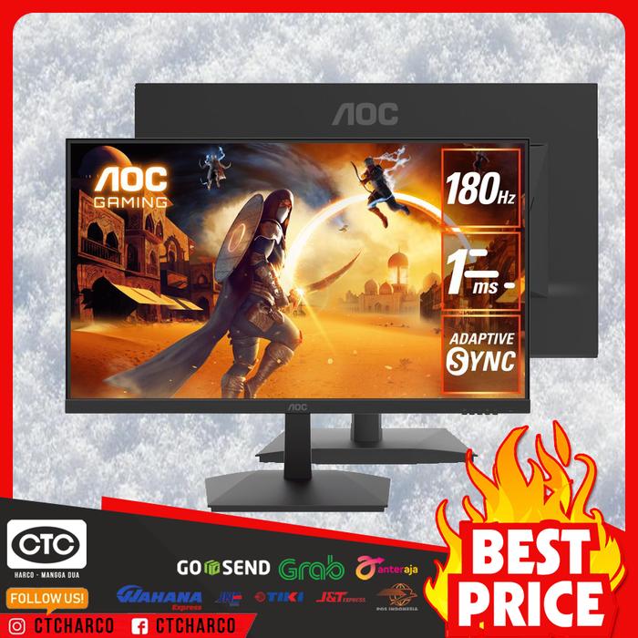 Promo Monitor LED AOC 27G15N 27" 1080p FHD VA 180Hz HDR10 Ergonomic ...