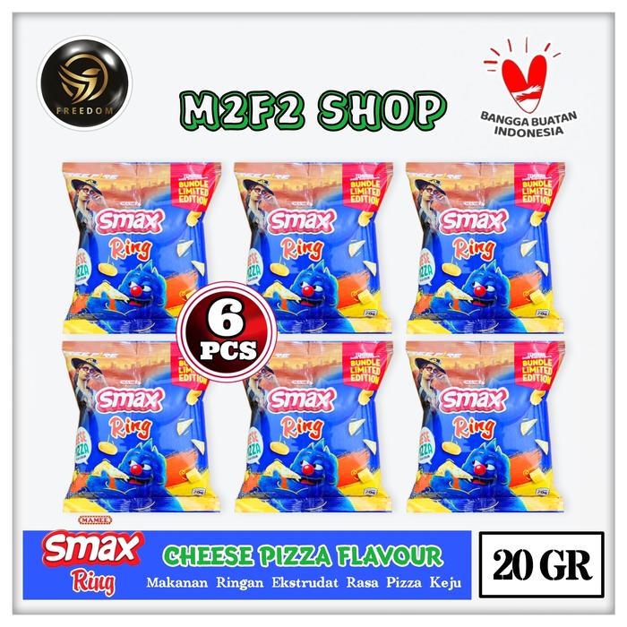 Jual Mamee Smax Ring Keju | Cheese Pizza Flavour Sachet - 20 gr (6 Pcs ...