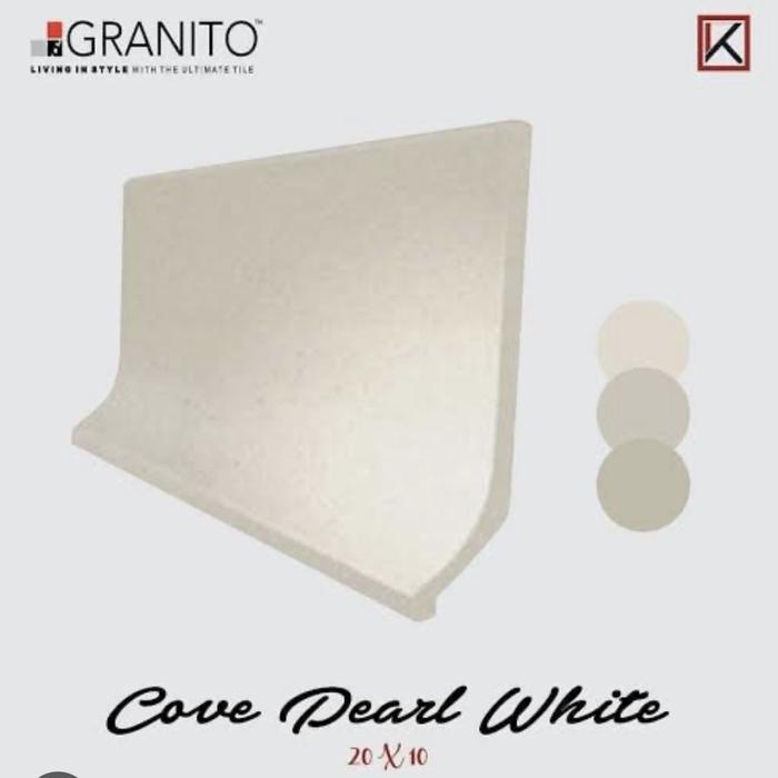 Jual HOSPITAL PLINT GRANITO COVE PEARL WHITE 10x20 [FREE ONGKIR ...