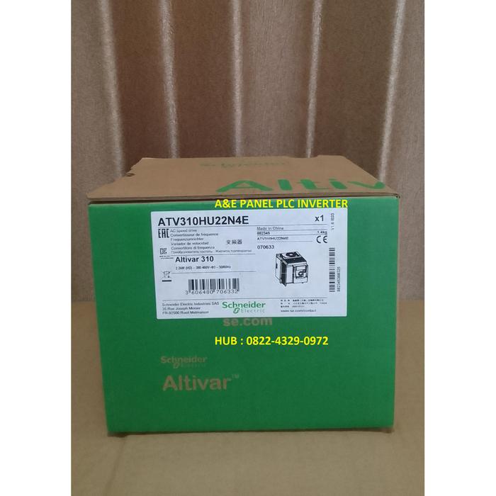 Jual INVERTER SCHNEIDER ATV310 ATV310HU22N4E 3phase 2,2KW 2.2 KW 3HP ...