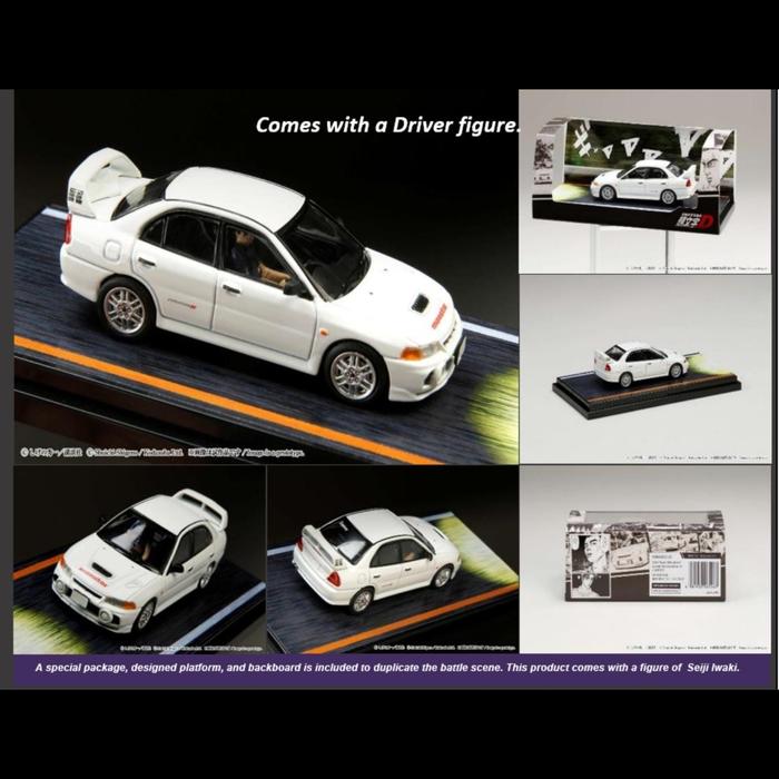 Jual Hobby Japan 1/64 Mitsubishi Lancer RS Evolution Ⅳ / INITIAL D ...