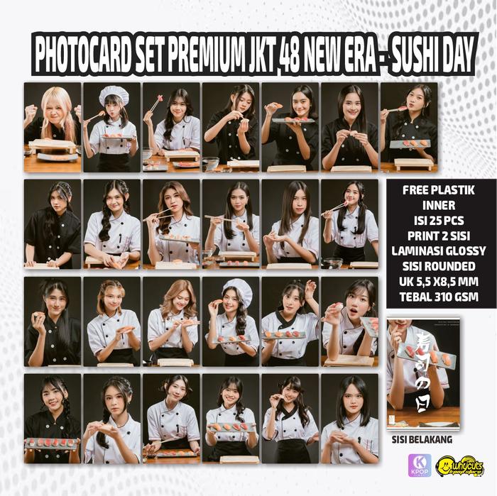Jual PC Photocard Set JKT 48 New Era 25pcs print 2 sisi glossy anti air - SUSHI DAY - Jakarta ...