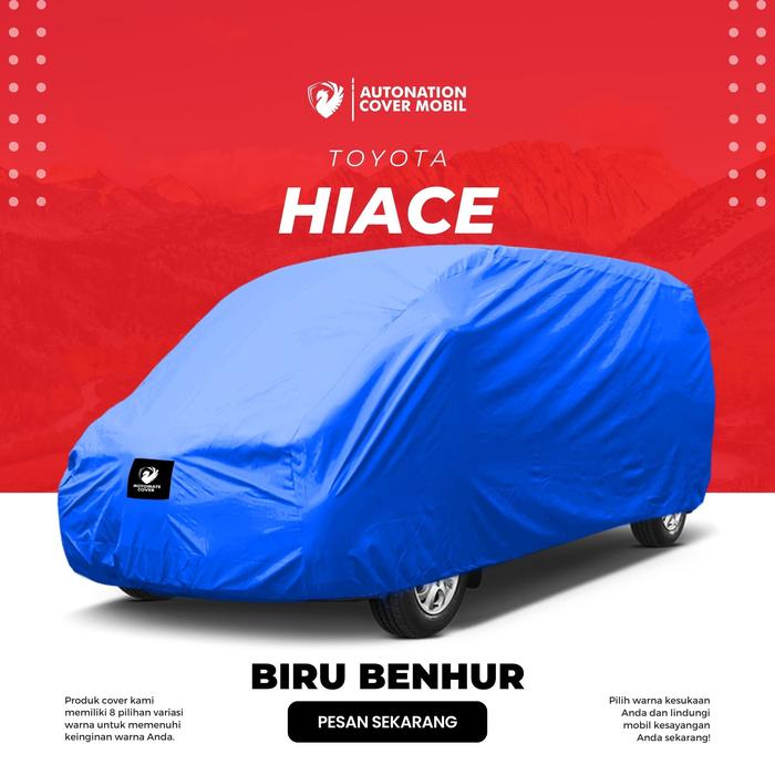 Jual Autonation Garage - Cover Mobil Toyota HiAce Elite Hummer - Biru ...