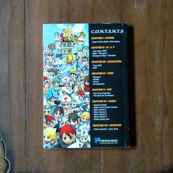 Jual Buku Panduan Game Seal Online Gamestation Official Guide ...