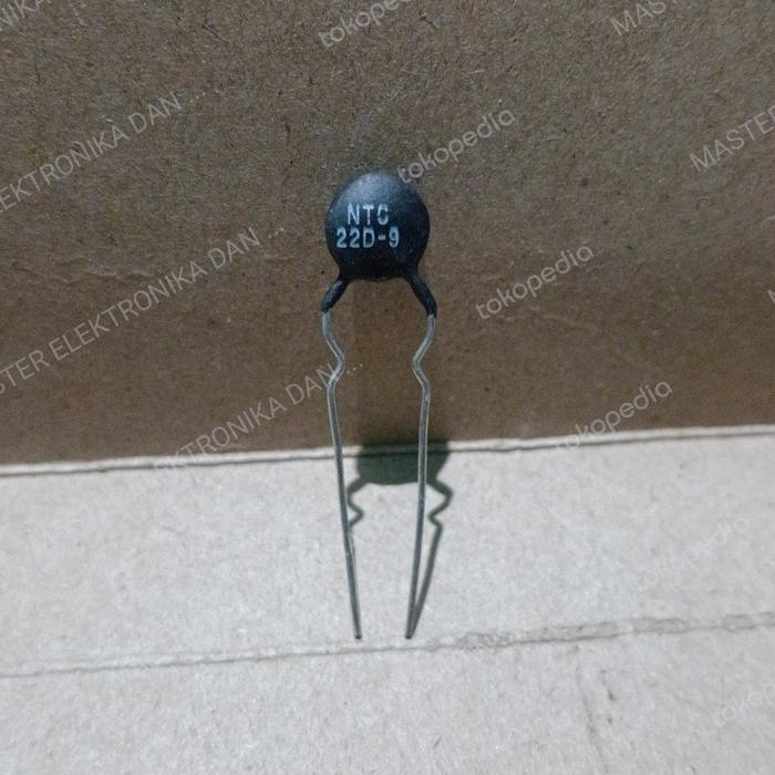 Jual 7643 thermistor sensor suhu kancing ntc 22d-9 22d 9mm 22ohm 22 ohm ...