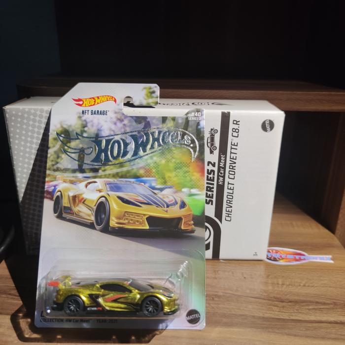 Jual hot wheels nft corvette c8r c8 r rare special edition convention ...