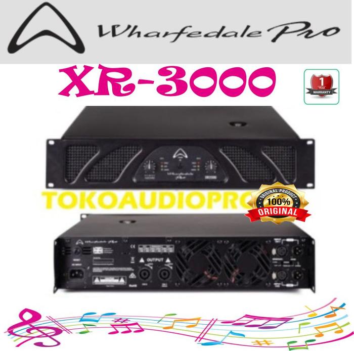 Jual Wharfedale XR3000 Power Amplifier Original XR-3000 - Jakarta Pusat ...