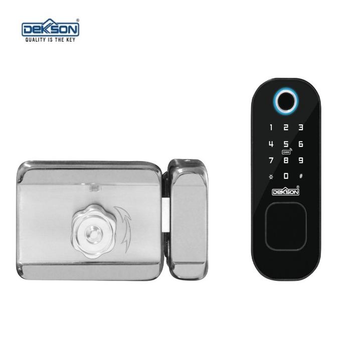 Jual Electronic Lock Dekkson ELC 9318 MF PASS BT R07 Black Kunci ...