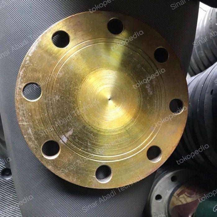 Jual BLIND FLANGE CARBON STEEL JIS 10K 1/2" INCH /FLANGE BUTA BESI CS ...