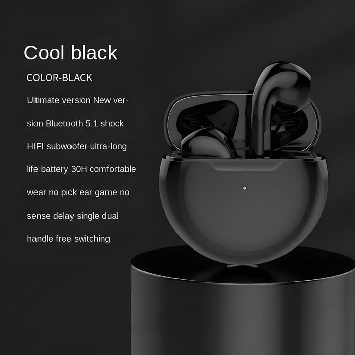 Promo WANKEI Earphone Headset Bluetooth Tahan Air Touch HiFi Stereo ...