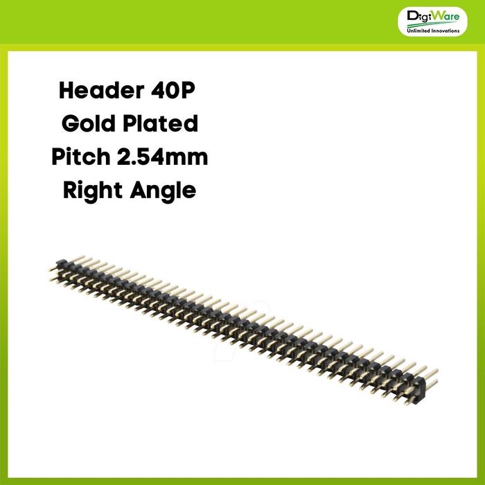 Jual Pin Header 2x40 Gold Plated 2.54mm Grade B - Kota Surabaya ...