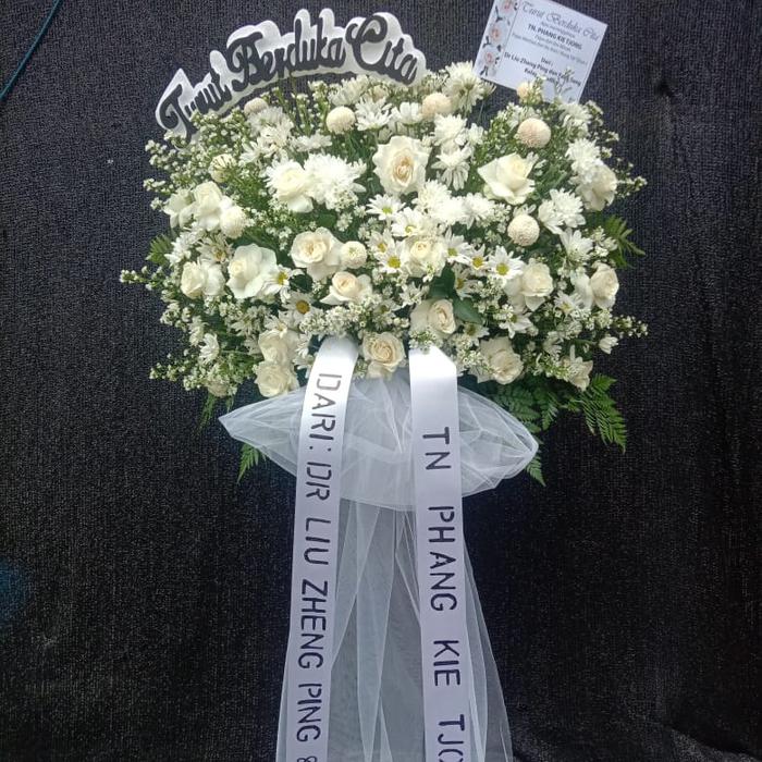 Jual standing flower duka cita rose putih fresh - Jakarta Barat - SYIFA ...
