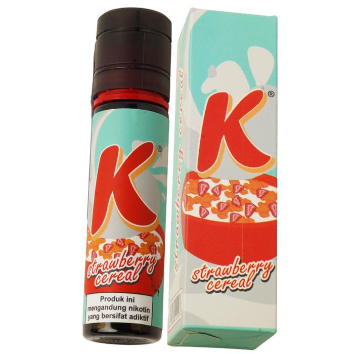 Promo Liquid Vape K Strawberry Cereal Milk 3MG 60ML By EJM x Elysian ...